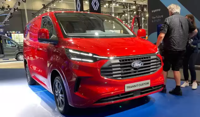 ford transit custom electric real